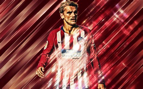 French Soccer Antoine Griezmann 4k Atlético Madrid Hd Wallpaper