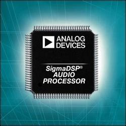 ANALOG DEVICES SIGMADSP AUDIO PROCESSORS PROVIDE FLEXIBLE SIGNAL ROUTING FOR AUTOMOTIVE SOUND