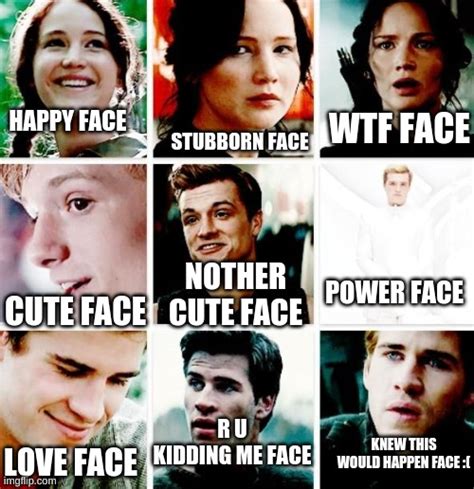 Peeta Katniss Gale Imgflip