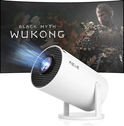 Mini Portable Projector 4k 1080p Full Hd Supported Auto Keystone Wifi6 Bluetooth 5 0 180
