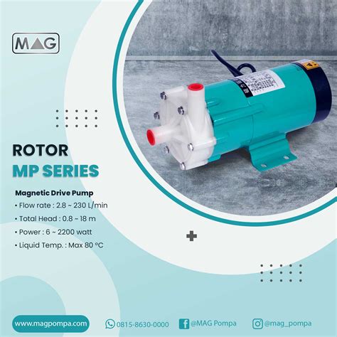 Rotor Mp Series Magnetic Drive Pump