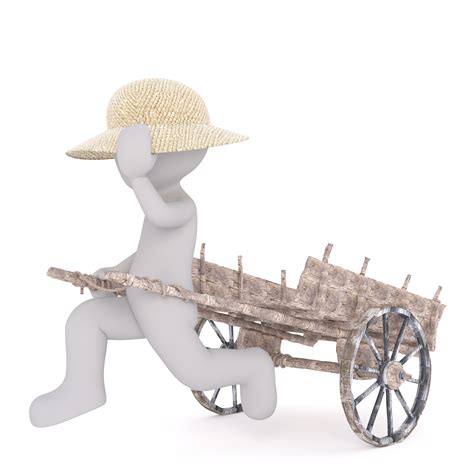 무료 이미지 화이트 카트 외딴 차량 아시아 생성물 작은 입상 3d 중국 코치 베트남 만화 견인 목제