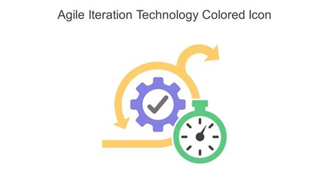 Agile Iteration Technology Colored Icon In Powerpoint Pptx Png And Editable Eps Format PPT