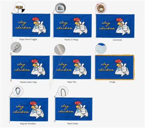 Custom Header Flags Branding Solutions Usa