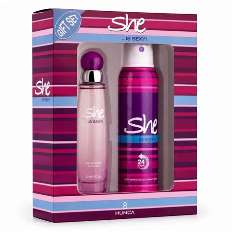 She Is Sexy Kadın Parfüm Edt 50 Ml Deodorant 150 Ml Set Kağan Parfümeri