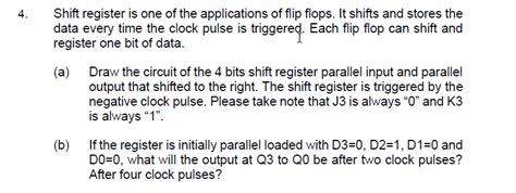 Solved 3 How Many Flip Flops Are Required To Implement Each