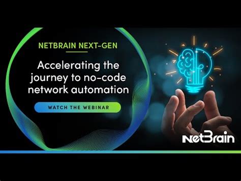 Whats New In No Code Network Automation Introducing NetBrain Next Gen YouTube