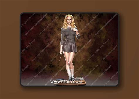 Hermione Granger Nsfw Version 3d Print Model