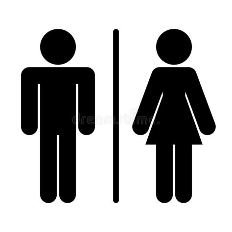 Female Toilet Signage Stock Illustrations 2277 Female Toilet Signage