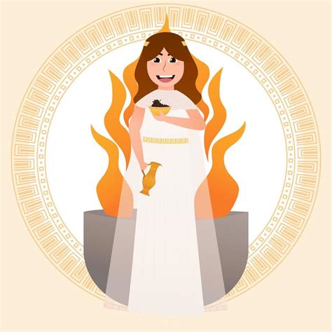 Hestia The Greek Goddess Symbol
