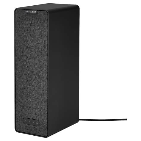Symfonisk Black Smart Gen 2 Bookshelf Speaker With Wifi Ikea Uk