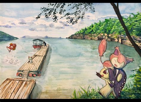 Keishi Pixiv 1245064 Magikarp Mawile Ralts Skitty Nintendo