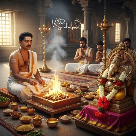 Ganapathi Homam Significance Benefits And Ritual Process Vedic