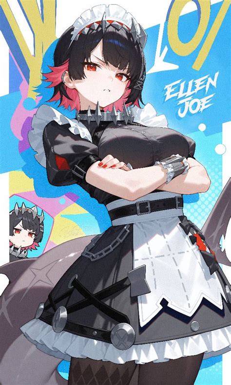 绝区零 艾莲乔 AI 画作图片 尺寸2328x3888 BoBoPic