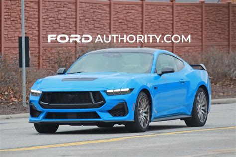2024 Ford Mustang Gt In Grabber Blue Real World Photos