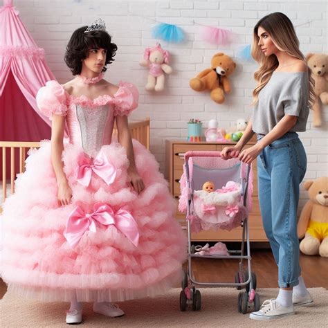 Mother Teaching Sissy How To Play With Dollies By Scarletdevil09 On