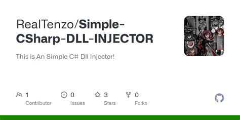 Github Realtenzosimple Csharp Dll Injector This Is An Simple C Dll