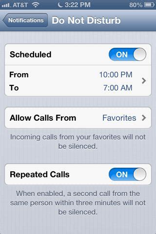 How To Make The Best Of Ios 6 S Do Not Disturb Feature Artofit