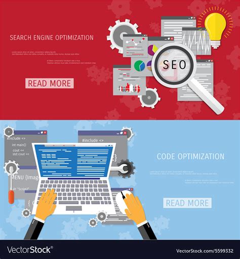 Flat Concept Of Programming And Coding Royalty Free Vector