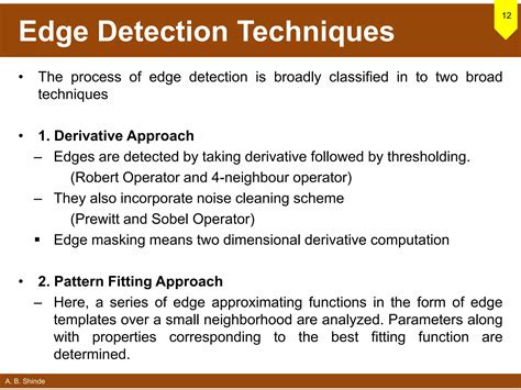 Edge Detection And Segmentation Ppsx