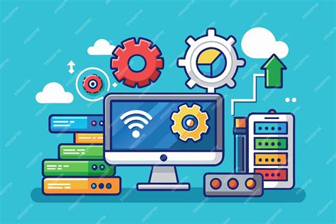 A Graphic Representation Of A Customizable Operating System Upgrade