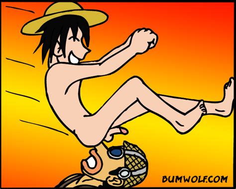 Rule 34 Bumwolf Gay Male Male Only Monkey D Luffy Nose Sex One Piece
