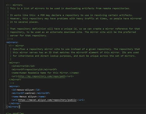 Maven配置阿里云镜像出现报错，求大神解决，困扰好久了 Csdn社区