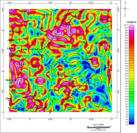 A Horizontal Gradient Magnitude Map Of Anomalies From Intermediate