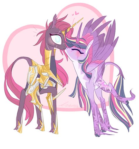 Princess Twilight Tempest Shadow And Twilight Sparkle Drawn By