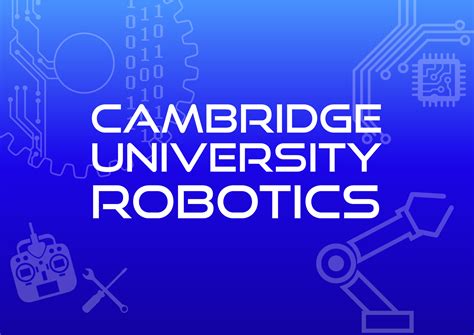 Society And Committee Cambridge University Robotics Society