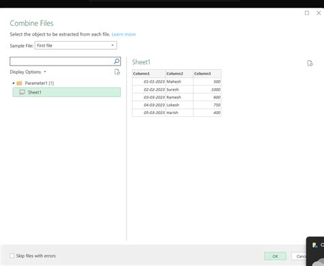 Retrieving Data From Folders And Workbooks With Different Sheet Names Geeksforgeeks