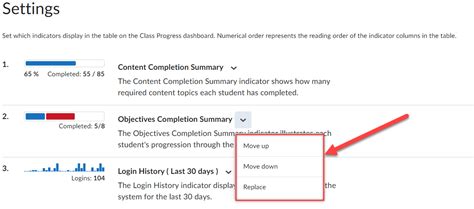 The Class Progress Tool In Brightspace Division Of Information Technology