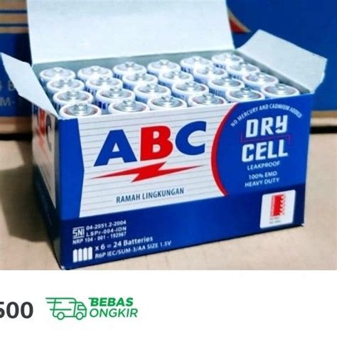 Batu Baterai Abc Aa Batu Baterai Jam Dinding Harga Pack Lazada