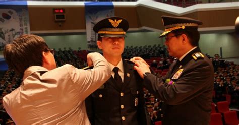 여수 해양경찰교육원 간부 후보생 9명 경위 임용