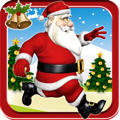 Free Santa Running Clipart Png
