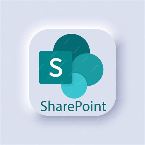Premium Vector Microsoft Sharepoint Products And Technologies Logo