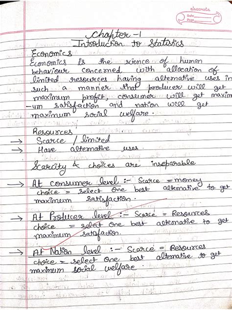 Class Xi Statistics Chapter 1introduction To Statistics Pdf