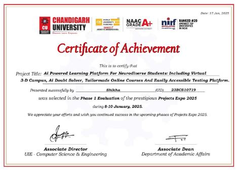 Shikha Chaurasiya On Linkedin Ai Edtech Innovation Neurodiversity Projectsexpo2025…