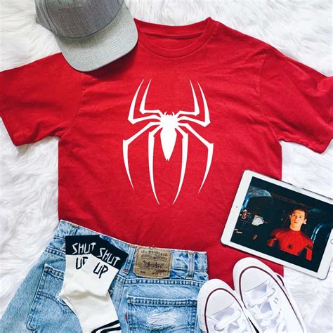 White Spider T Shirt Nowstalgia