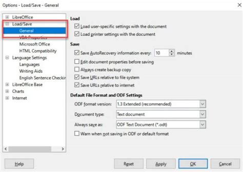 How To Set LibreOffice To Use MS Office Formats Daves Computer Tips