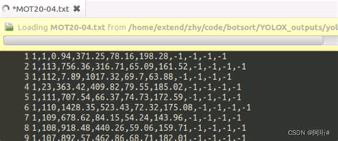Botsort复现（ubuntu2004）bot Sort Csdn博客