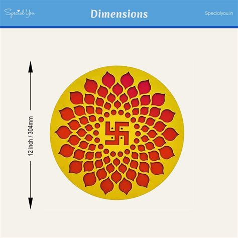 Swastik Mandala Wall Hanging