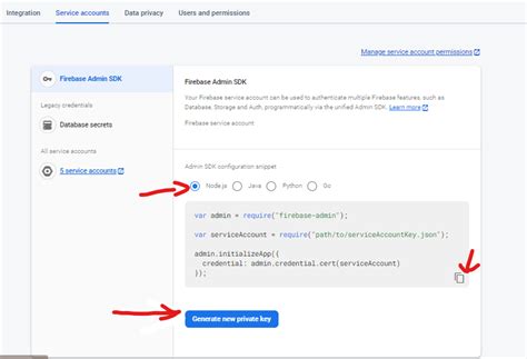 Nodejs How Do I Properly Set Up Firebase Cloud Messaging For Web