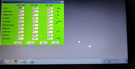 Cees Beers On Linkedin Install Basis Parameters Of One 1 Rider To Calc