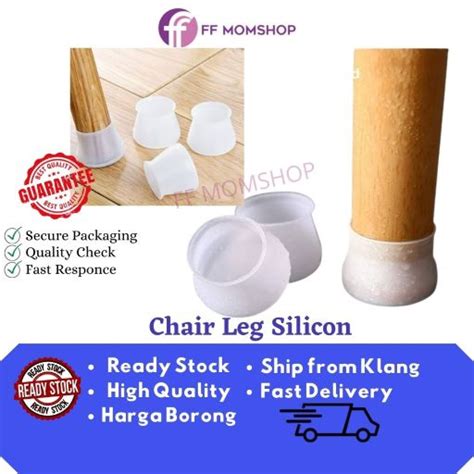 Ff Momshop 1pcs Chair Leg Cover Silicon Table Foot Leg Anti Slip