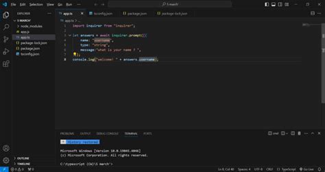 🚀 Exploring The Power Of Inquirer In Typescript Syeda Samra