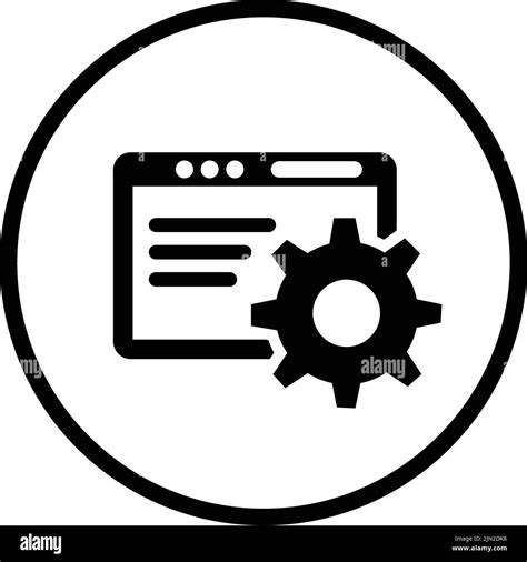 System Configuration Stock Vector Images Alamy