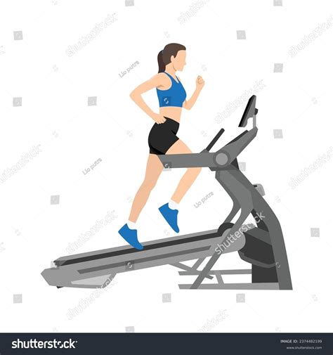 Treadmill Over Royalty Free Licensable Stock Vectors Vector Art Shutterstock