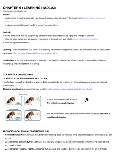 Intro To Psyc Pdf Classical Conditioning Reinforcement