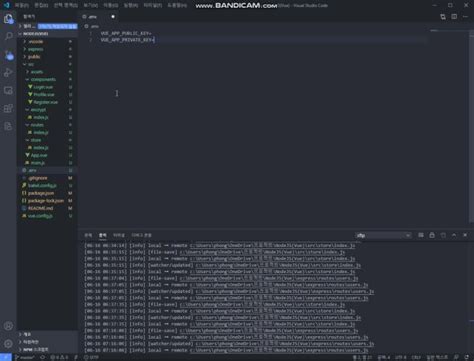Vuejs Nodejs 뷰엑스vuex 활용 및 로그인 세션 유지 만들기